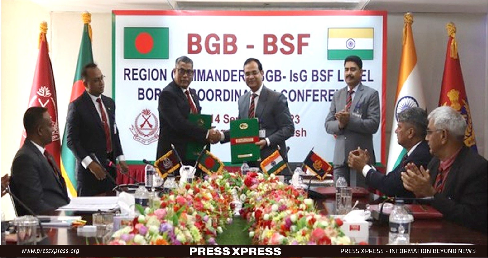 BSF-Border Guards Bangladesh Conference Wraps Up on a Positive Note ...