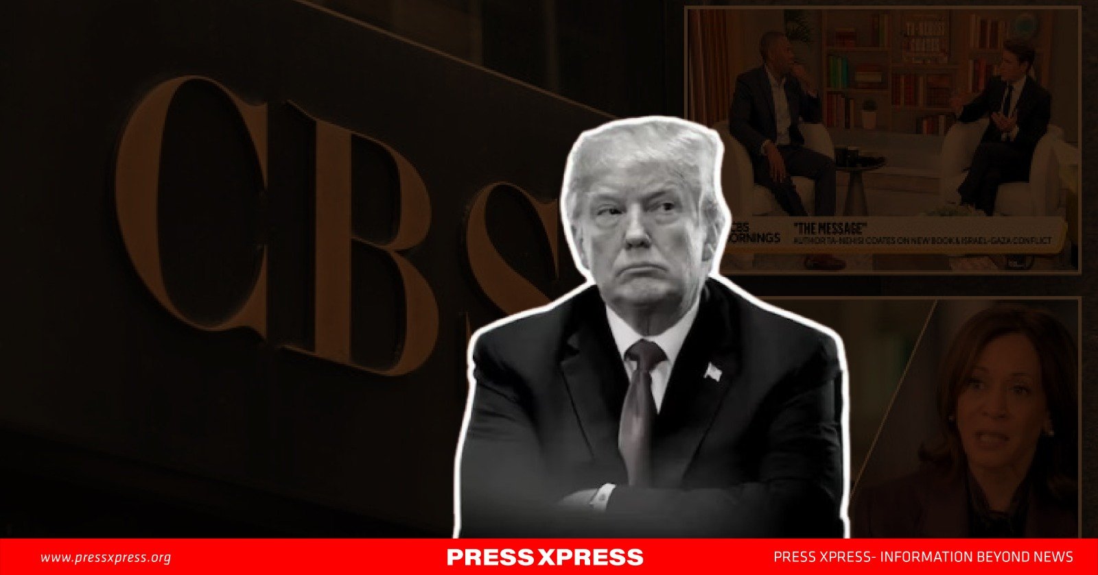 Trump Sues CBS, Claiming ‘Deceptive’ Editing in Harris Interview ...